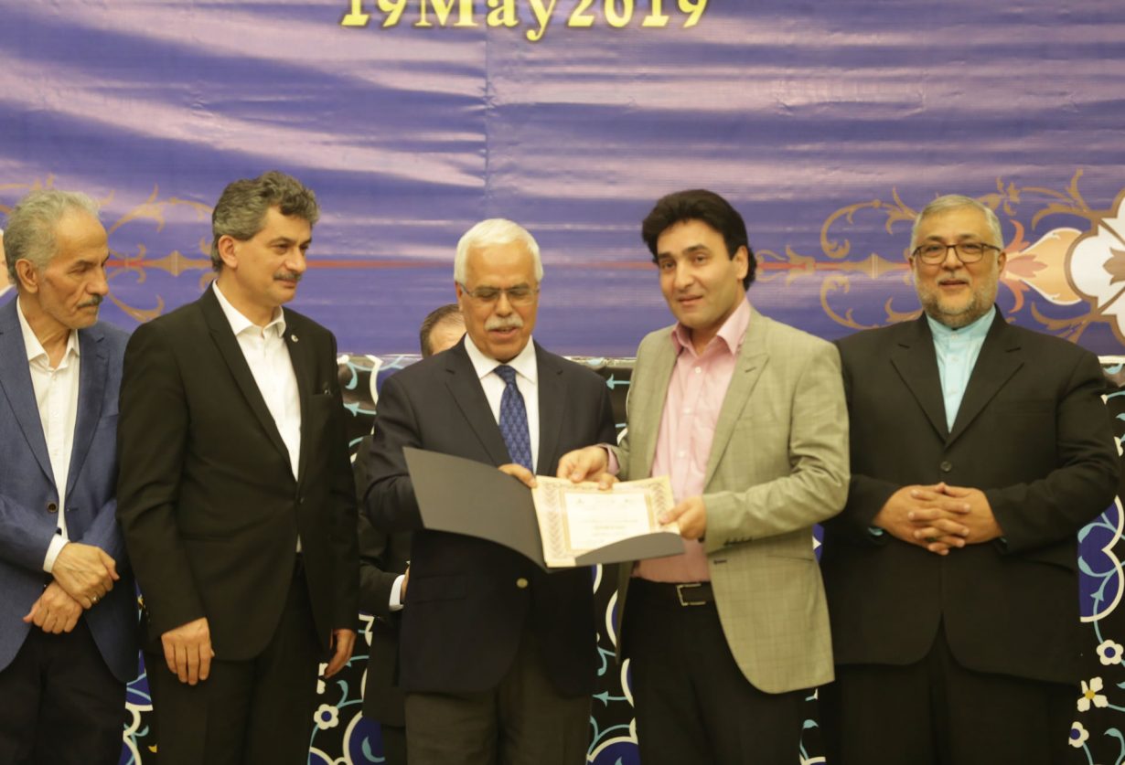Award ceremony for the 11th Calligraphy Competition prize winners from ...